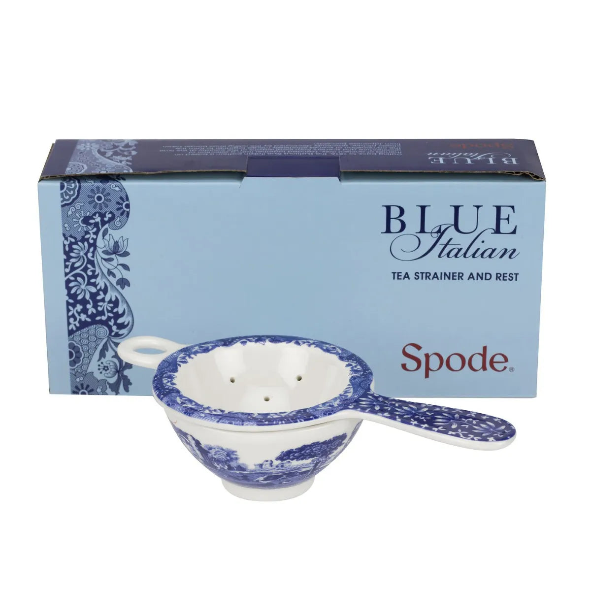 Spode Blue Italian Tea Strainer and Rest – Spode Thailand